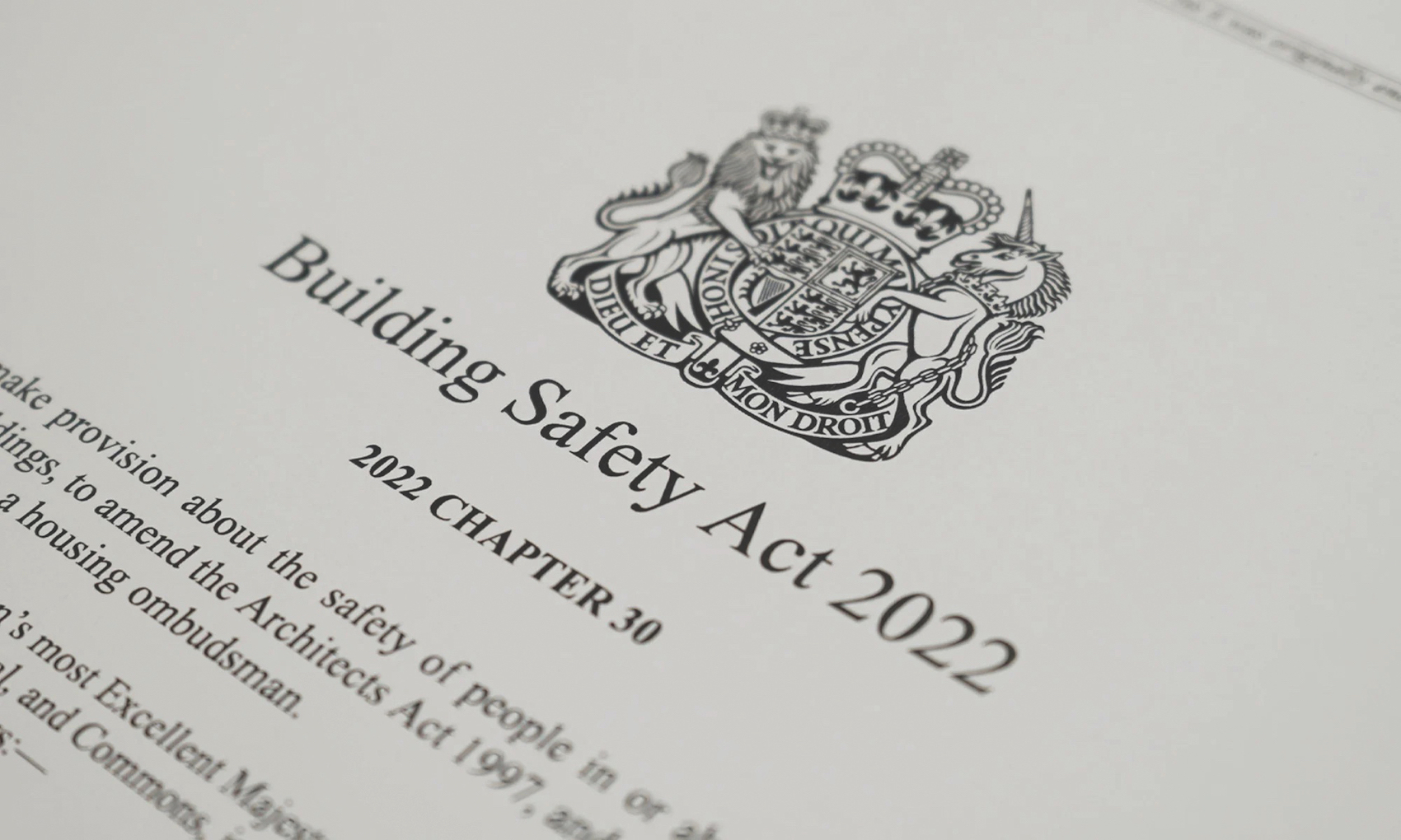 School Of Specification The Building Safety Act Architecture Today School Of Specification The Building Safety Act Architecture Today